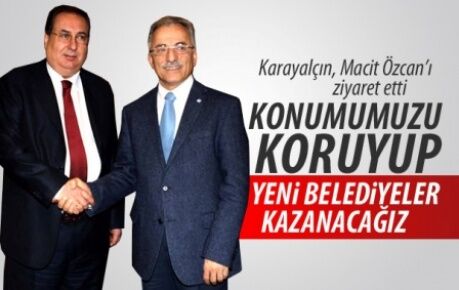 Murat Karayalçın'dan Macit Özcan'a Ziyaret - Mersin Portal | Mersin'in ...